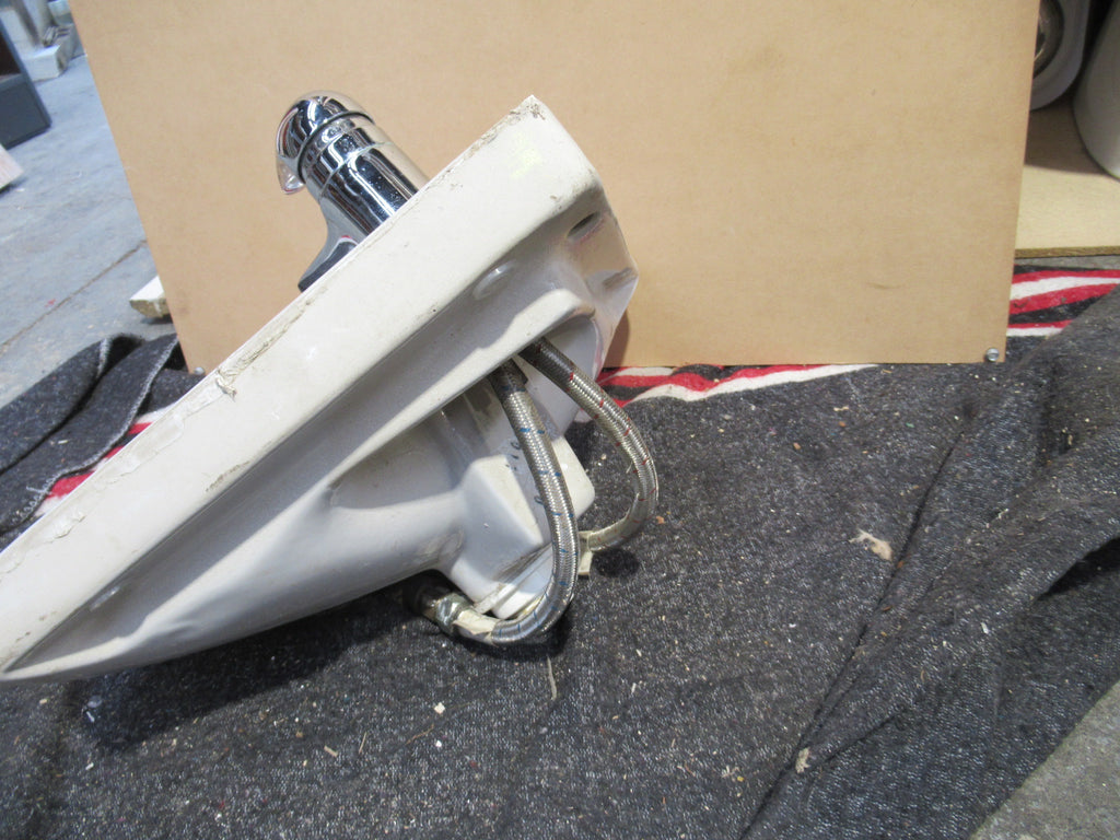 Englefield Modern Corner Vanity with Brackets 150 x 150W x 170D x 200H ...