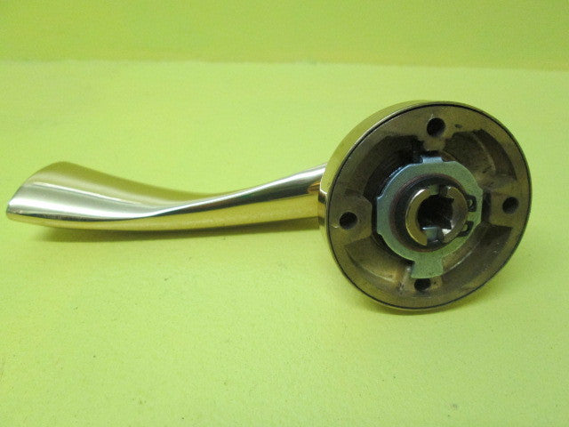 Brass Twisted Lever Door Handle – rummages.co.nz