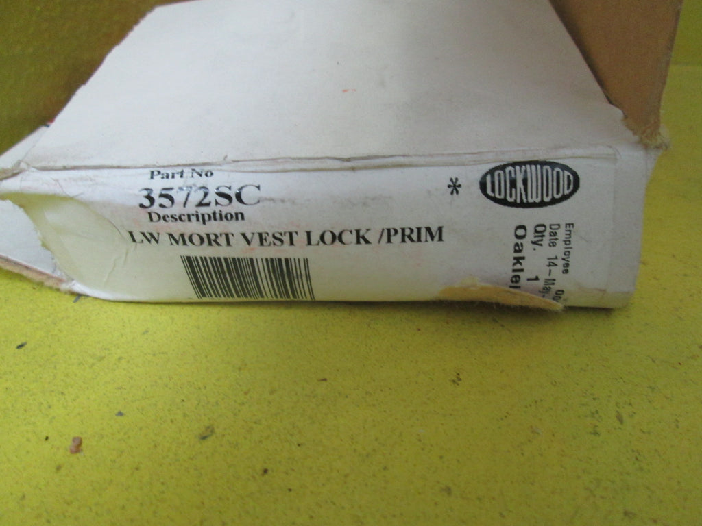 Lockwood Mortice Vest Lock 3572SC 280L x 25W/Body 85D 110W – rummages.co.nz